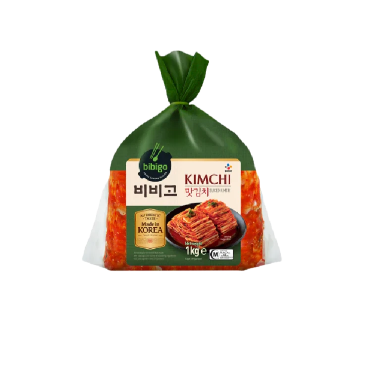 BIBIGO Sliced Cabbage Kimchi Pouch 1kg – HuongViet Asian Supermarket