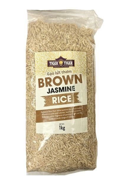 TIGER TIGER Brown Jasmine Rice 1kg – HuongViet Asian Supermarket