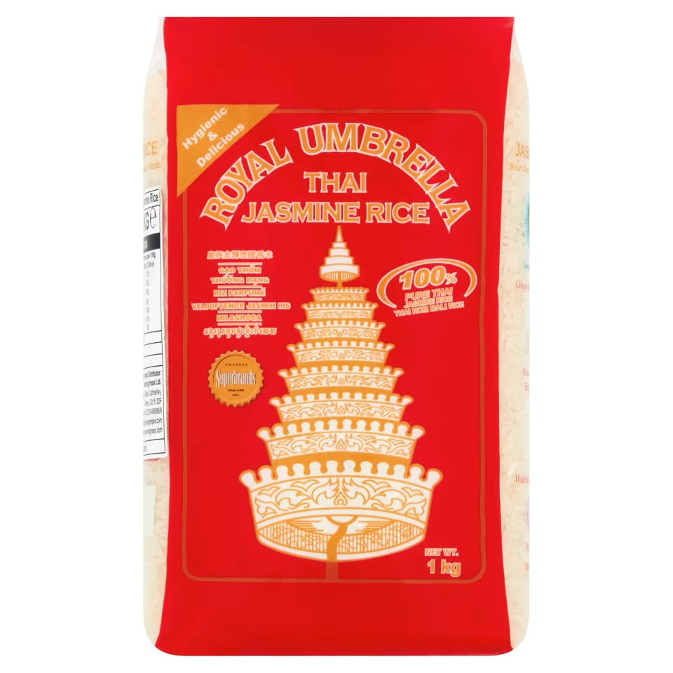 ROYAL UMBRELLA Thai Jasmine Rice 1kg – HuongViet Asian Supermarket