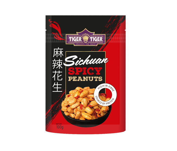 TIGER TIGER Sichuan Spicy Peanuts 100g – HuongViet Asian Supermarket