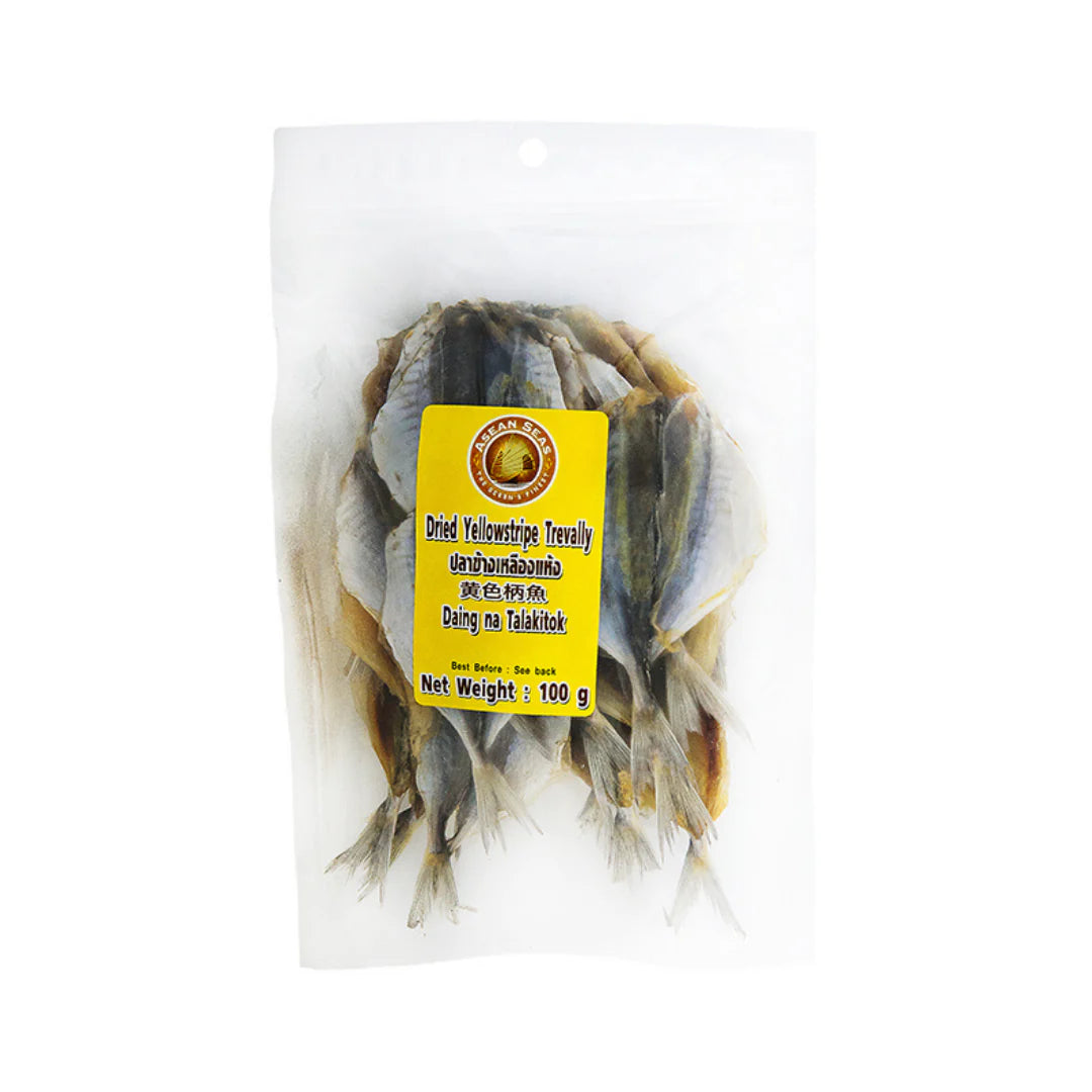 ASEAN SEAS Dried Yellow Stripe Trevally 100g – HuongViet Asian Supermarket