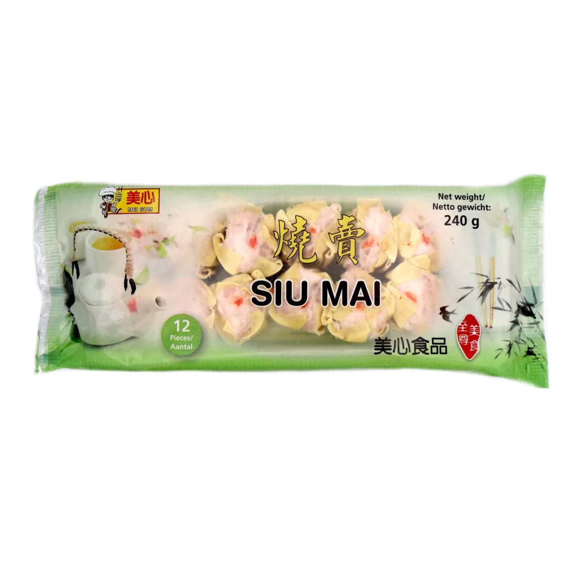 Frozen MEI SUM Pork Siu Mai 12pcs 240g – HuongViet Asian Supermarket