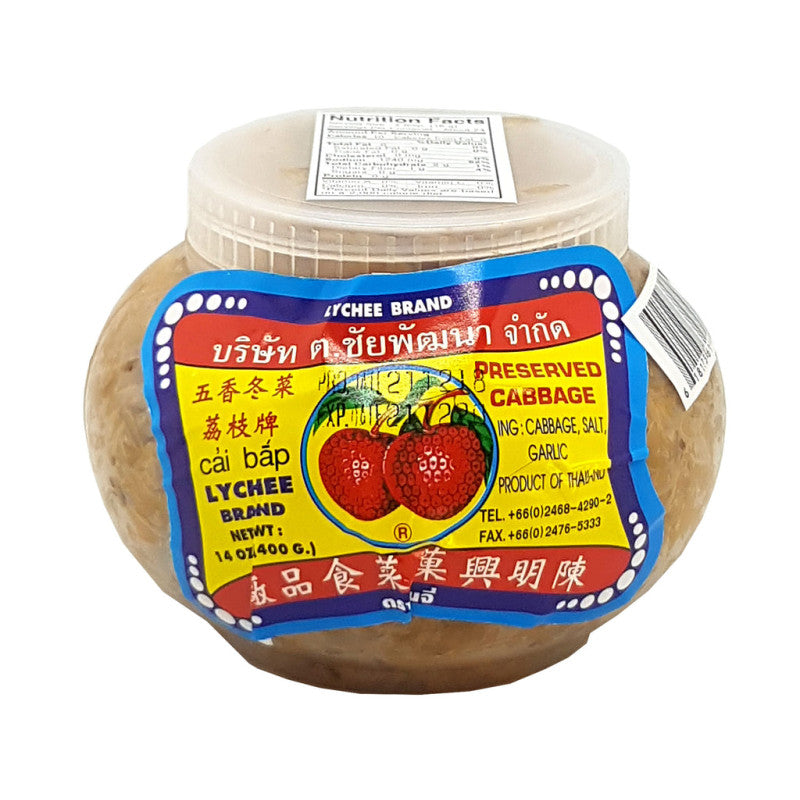 LYCHEE BRAND Preserved Cabbage 400g – HuongViet Asian Supermarket