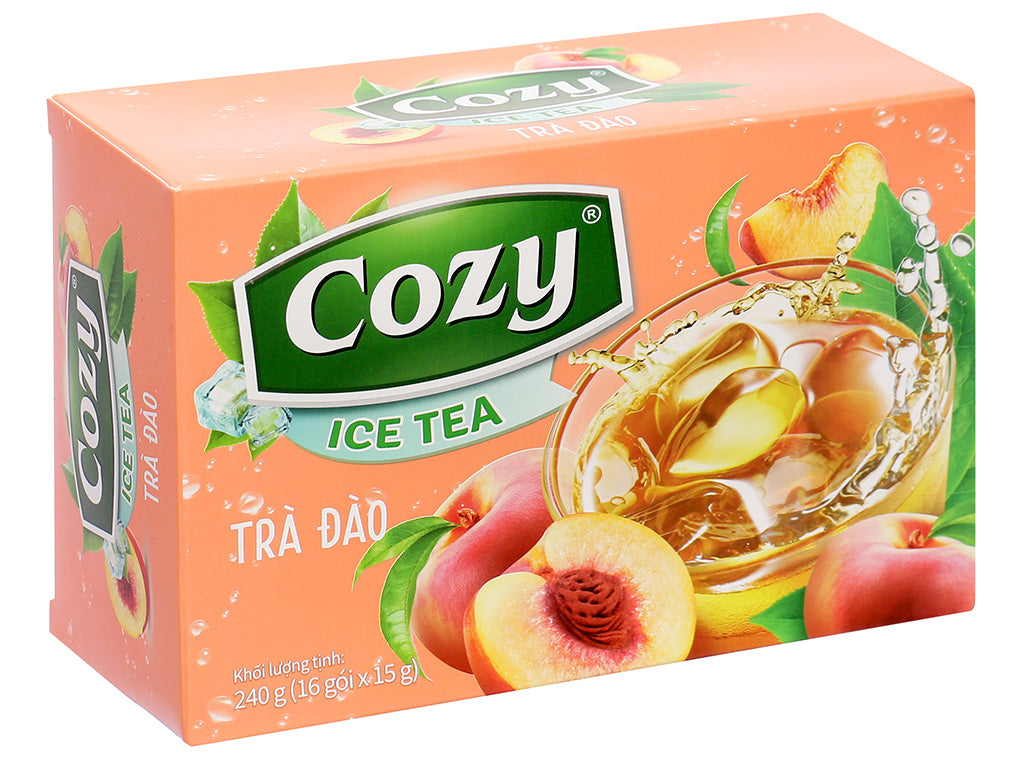 COZY Ice Tea Peach Tra Dao 240g – HuongViet Asian Supermarket