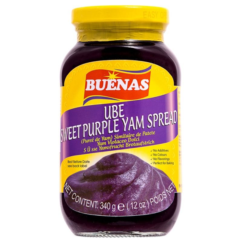 BUENAS Ube Sweet Purple Yam Spread 340g – HuongViet Asian Supermarket