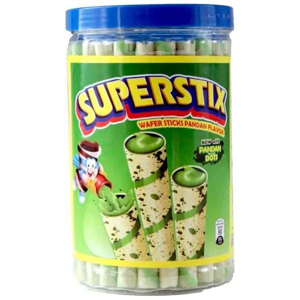 SUPERSTIX Pandan Flavour Wafer Sticks 324g – HuongViet Supermarket
